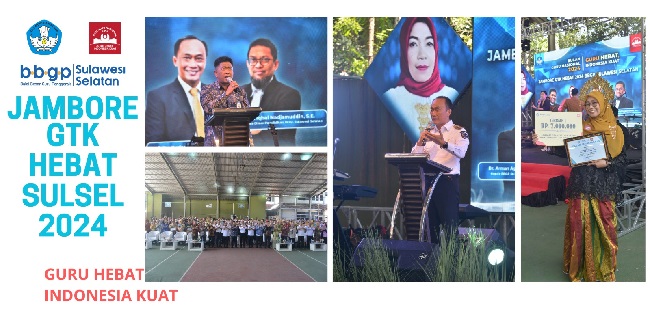 Pj Gubernur Sulsel Serahkan Hadiah Pemenang Jambore GTK Hebat 2024 ...